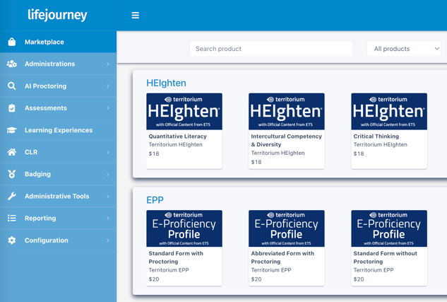 E-Proficiency Profile Administrator - Quick Start Guide