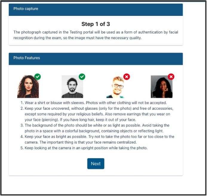 Student Access Instructions for HEIghten® AI proctored assessments
